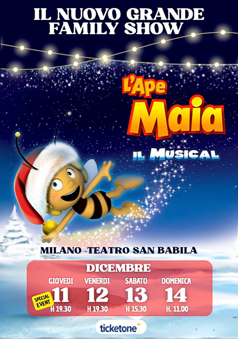 L'Ape Maya compie 50 anni. Prima nazionale del Musical al Teatro San ...
