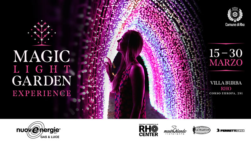 Magic Light Garden Experience al Parco di Villa Urba - Rho
